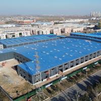 China Customized Large Span Pre Engineered Metal Frame Logistics Steel Warehouse Building for sale