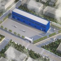 China Efficient Steel Structure Showroom with Modern Hall Design Features for sale
