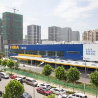 China Spacious Prefabricated Steel Structure Shops for All Mall Sizes for sale