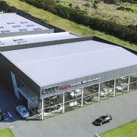 China Steel Structure Construction Display Centers Suitable for Multi Purpose Exhibitions for sale