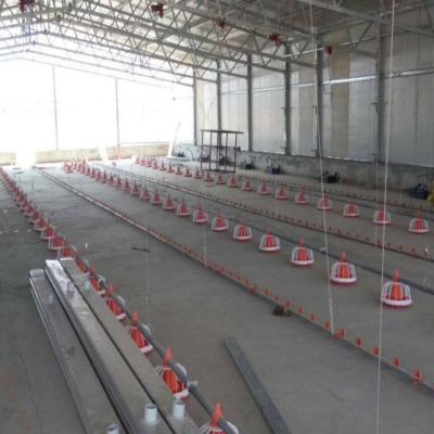 China Commercial Modern Galvanized Steel Frame Broiler Cage Chicken House for Sale for sale