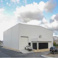 China Versatile Hangar Design Featuring Strong Eaves and Gutter System for sale