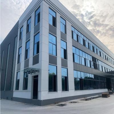 China Large Span Steel Structure Industrial Hall Building with Sandwich Wall Roof Panels for sale
