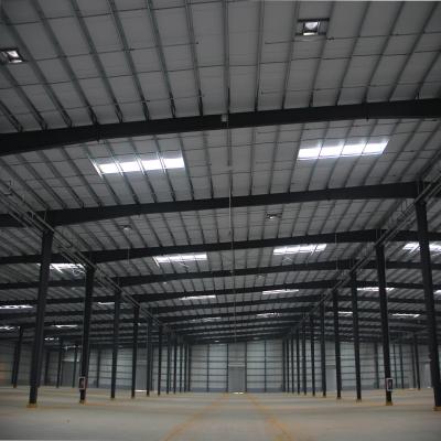China Steel Building Beam Steel Structure Building Construction for Prefabricated Commercial Warehouse Industrial Steel Workshop Metal Shed for sale