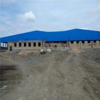 China Durable Steel Structure Warehouse with Energy-Efficient Single Sheet Roof for sale