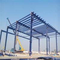 China Certified Steel Structure Warehouse with Efficient Hot-Rolled Panels for sale