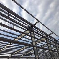 China Efficient Warehouse with Hot-Rolled Steel Structure and Panel Options for sale