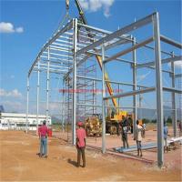 China Prefab Steel Warehouse Building with Open Interior and Fast Construction Process for sale