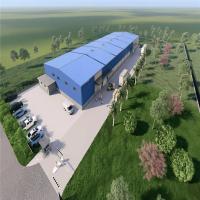 China Premium Steel Structure Showroom Hall with Efficient Design Solutions for sale