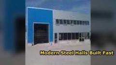 Modern Steel Structure Exhibition Hall Solutions