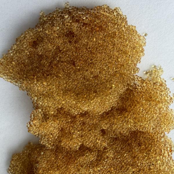 Quality High Exchange Capacity D113 Weak Acid Cation Resin for Sugar Syrup Decalcification for sale