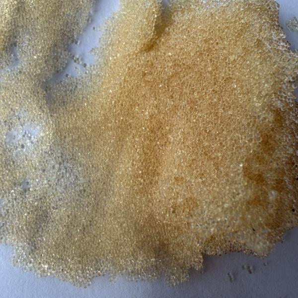 Quality High Uniformity Gel Type Strong Base Anion Resin YZ002 for Semiconductor Electronic Grade Water Treatment for sale