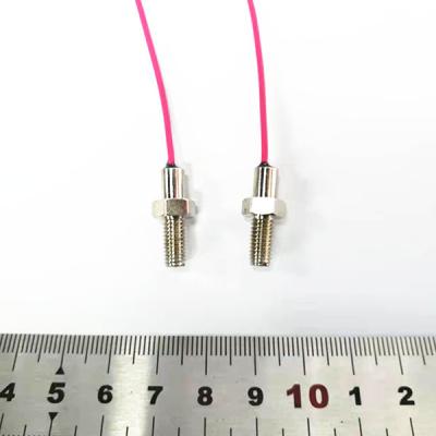 China Nickel Plated Thread Probe Temperature Sensor For Medical Blood Refrigeration Te koop