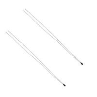 China High Accuracy Ntc Thermistor Sensor With Small Epoxy Coating Bead 4.0mm for sale