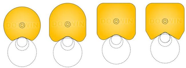 Different shapes of pipeline foam floats