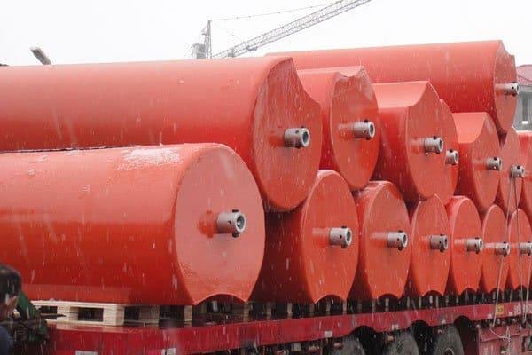 Pipeline foam buoys in various applications
