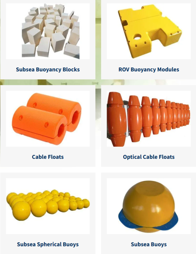 Custom subsea buoyancy module configuration