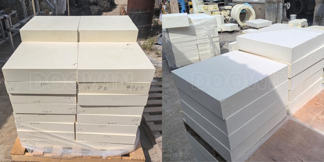 Subsea syntactic foam buoyancy module