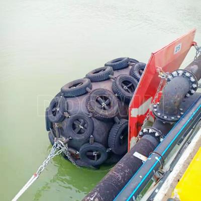 China Aging Resistant Yokohama Type Marine Inflatable Fender 1m-9m Length for sale