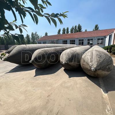 China Custom Ship Launching Airbags 7KPA-500KPA Holistic Wrapping Technology for sale