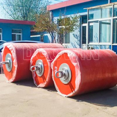 China Polyurethane Elastomer General Surface Buoys Orange Single Point Mooring Buoy Customized for sale