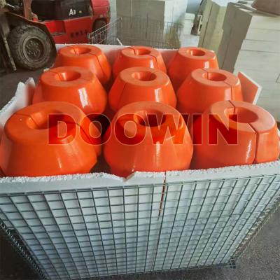 China Marine Floating Dredging Pipeline Polyethylene Hose Cable Floater Customized Shape for sale