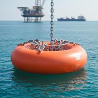 China Single Point Mooring System Use General Surface Chain Support Buoy for sale