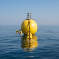 China Single Point Mooring System Use General Surface Chain Support Buoy for sale