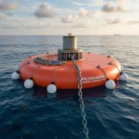 China Single Point Mooring System Use General Surface Chain Support Buoy for sale