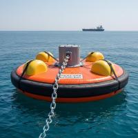 China Single Point Mooring System Use General Surface Chain Support Buoy for sale