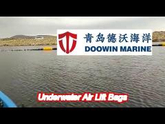 twin boom inflatable cable floats 100mm-1000mm support for cable / pipeline installation