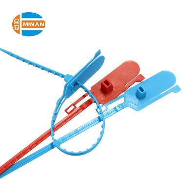 China MA - PS 6006 tamper evident fixed length disposable container plastic seal for sale
