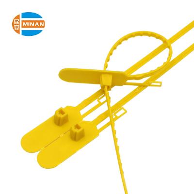 China MA - PS 6028 packing security tamper proof bank security plastic seal for luggage for sale