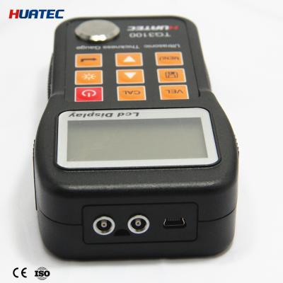 China Scan mode 0.75 - 300mm Ultrasonic Thickness Gauge TG3100 for epoxies, glass for sale