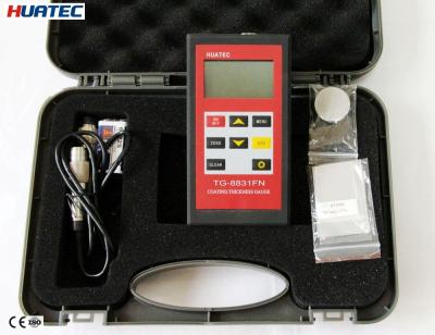 China Magnetism and backset automatic 9V batteries Coating Thickness Gauge TG8831FN for sale