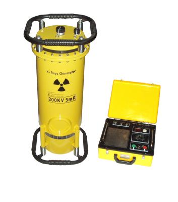 China Directional radiation portable X-ray flaw detector XXQ-2005 with glass x-ray tube for sale