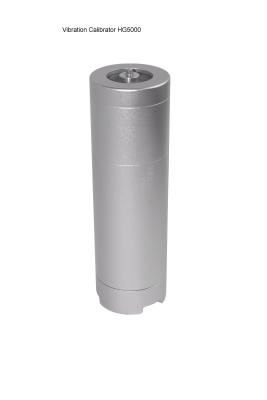 China Handheld Vibration Calibrator , Self-contained Vibration Analyzer for sale