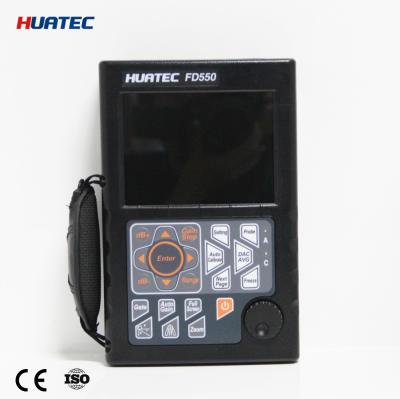 China High Resolution Digtal Ultrasonic Flaw Detector 130dB A scan B Scan FD550 for sale