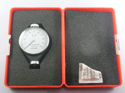 China Portable 0 - 100HD 2.5mm ASTM D2240 Shore Durometer HS-D for sale