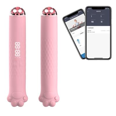 China New Style Gym Fitness APP 3M Smart Counting Digital Adjustable Jump Rope for sale