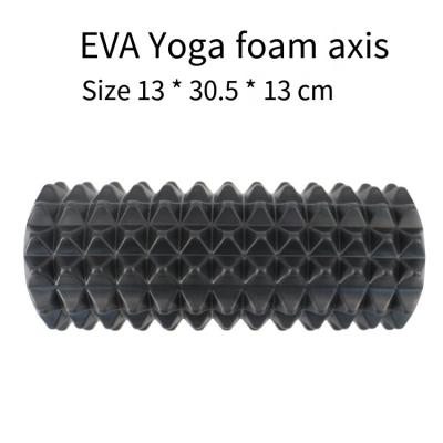 Cina Nero personalizzato ad alta densità personalizzato Eva Hollow Foam Rollers Bodybuilding Fitness in vendita