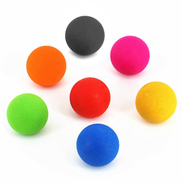 Quality Silicone Round Custom Back Massager Recovery Muscle Pain Relief Release for sale