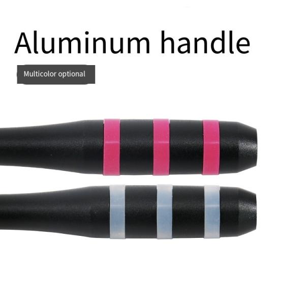 Quality Custom Made Speed ​​Wire Stainless Steel Jump Rope With Aluminum Handle for sale
