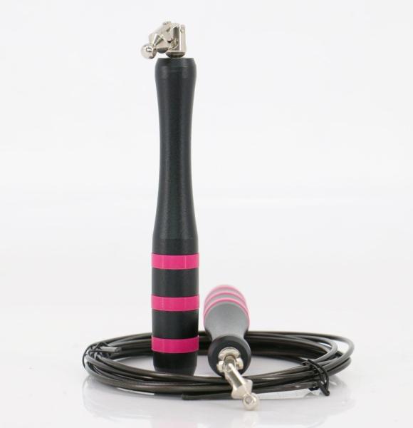 Quality Custom Made Speed ​​Wire Stainless Steel Jump Rope With Aluminum Handle for sale