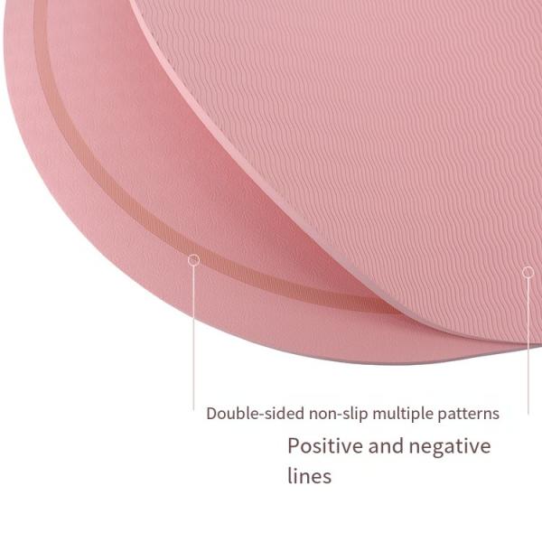 Quality Urich EG0195 Pink TPE Skipping Pad 140CM Non Slip Aerobics Jump Rope Mat for sale