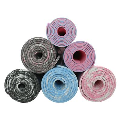 Cina TPE rosa Yoga Mat Per Pilates Eco Friendly 173cm Leggera Matte Esercizio in vendita