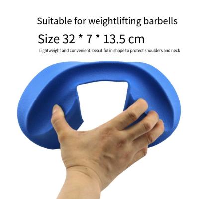 Cina Urich TPE Barbell Protector Logo personalizzato Nero Rosso Blu schiuma PU Protezione spalla Pad in vendita