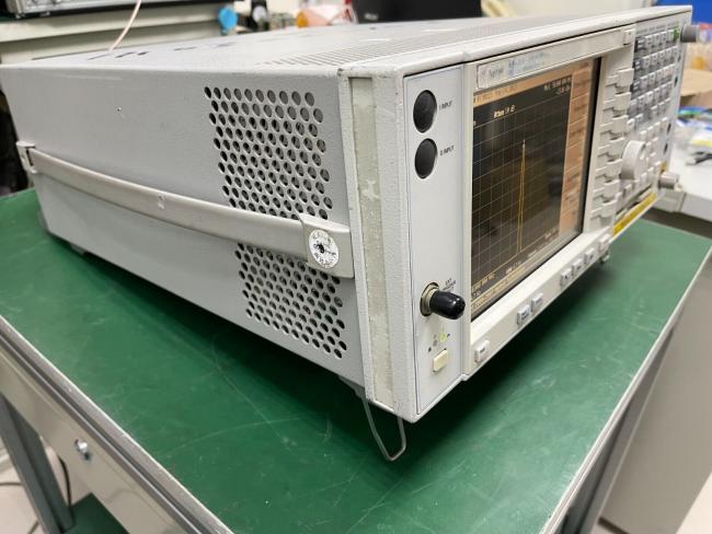 Agilent E4446A spectrum analyzer rear panel