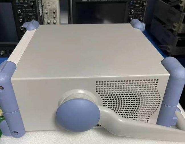 Rear panel connections of Rohde & Schwarz FSL3