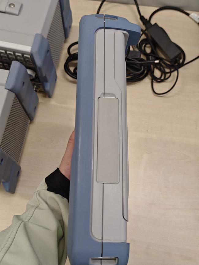 Top view of Rohde & Schwarz Spectrum Rider FPH showing controls